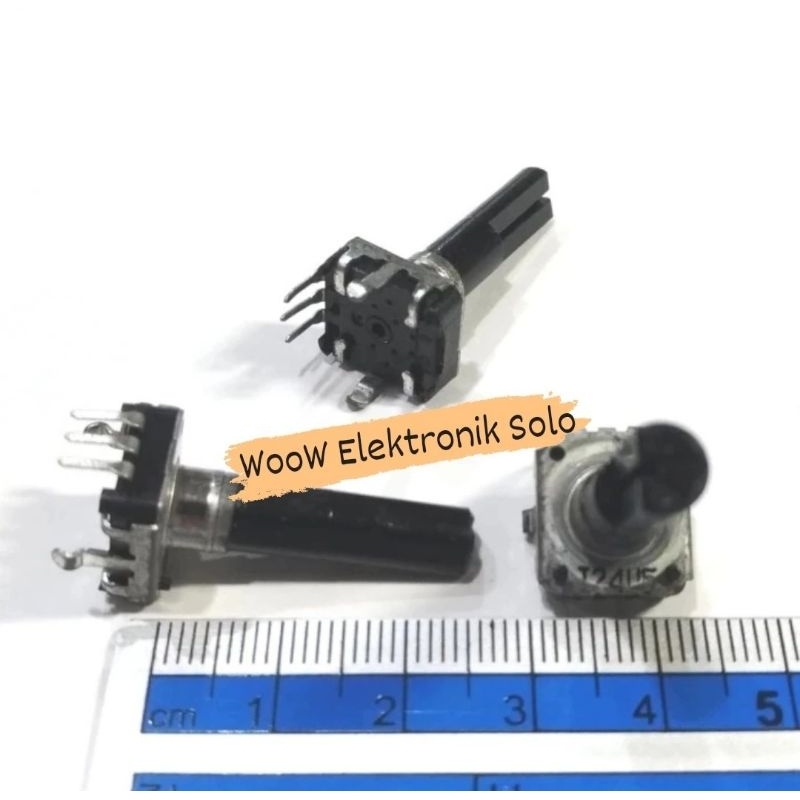 Jual Potensio Digital Rotary Encoder 3Pin Panjang AS 25mm | Shopee ...