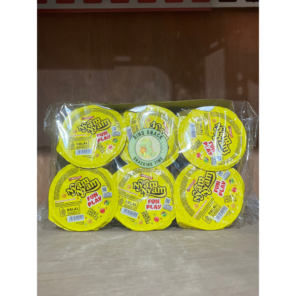 Jual Nyam Nyam Fun Play Isi 12 Pcs Shopee Indonesia
