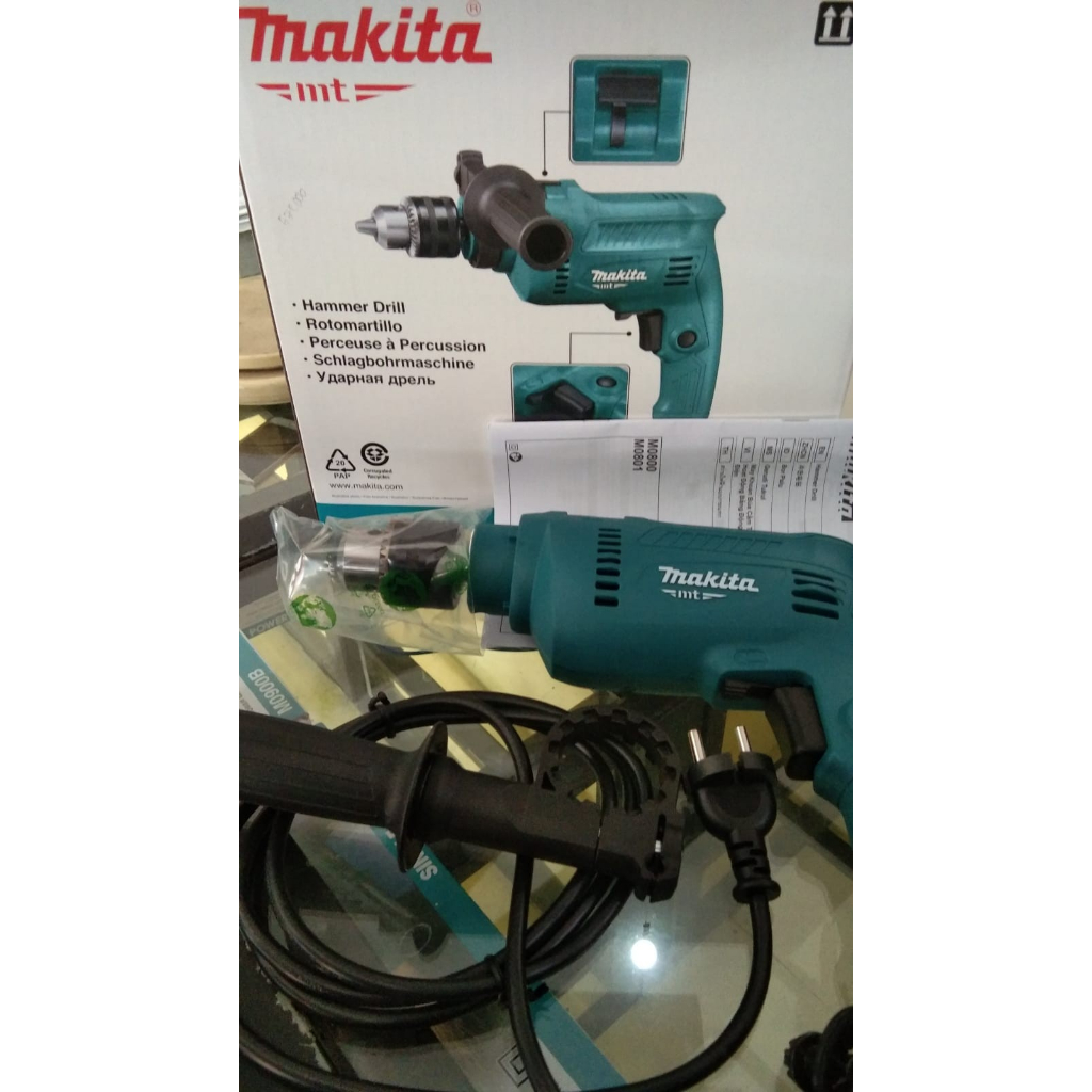 Jual Mesin Makita Bor Tembok Tangan M0801B Impact Drill 16 MM ( 5/8 ...