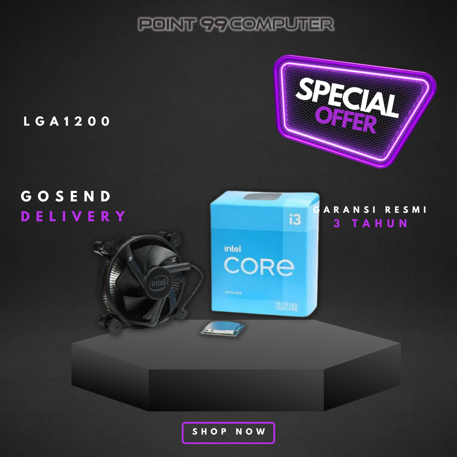 Jual Intel Processor Core i3-10105 BOX | Shopee Indonesia Jual Intel Processor Core i3-10105 BOX | Shopee Indonesia