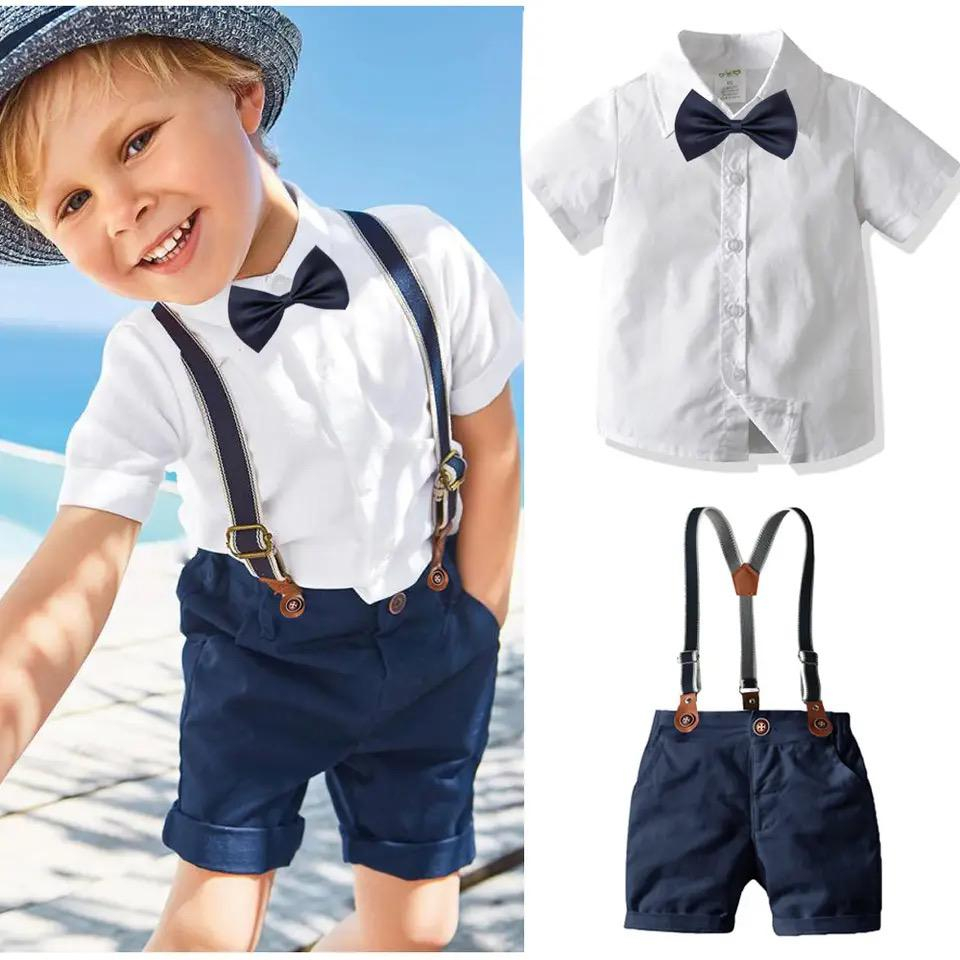 Jual SALE 1.1 Setelan kemeja Anak Laki -Laki TALI JOJON/SUSPENDER 1-5 ...