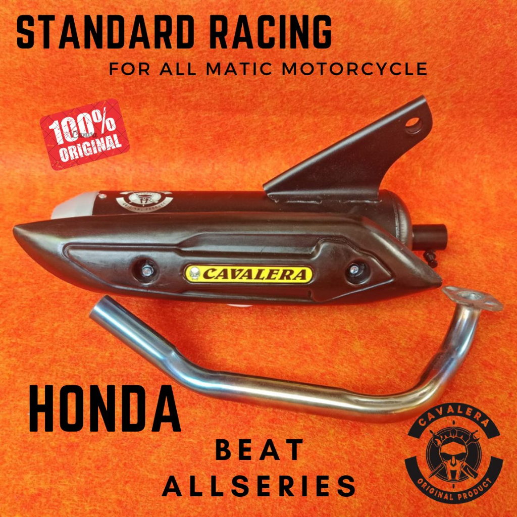 Jual Knalpot Original CAVALERA standar Racing for BeaT old Beat new ...