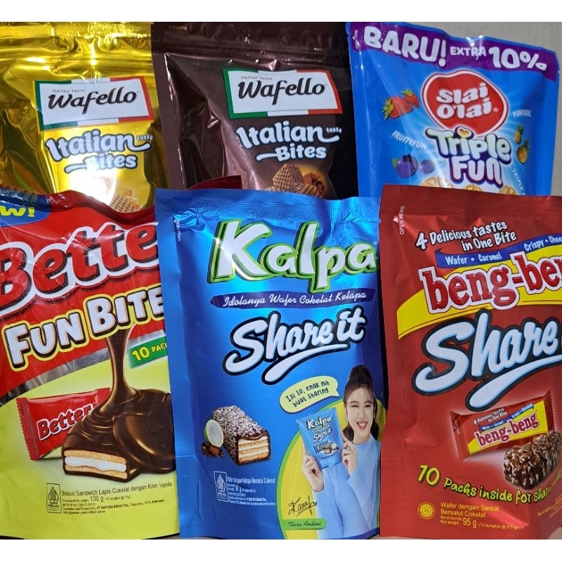 Jual Beng-Beng / Kalpa Share It / Better Fun Bites / Wafello Italian ...