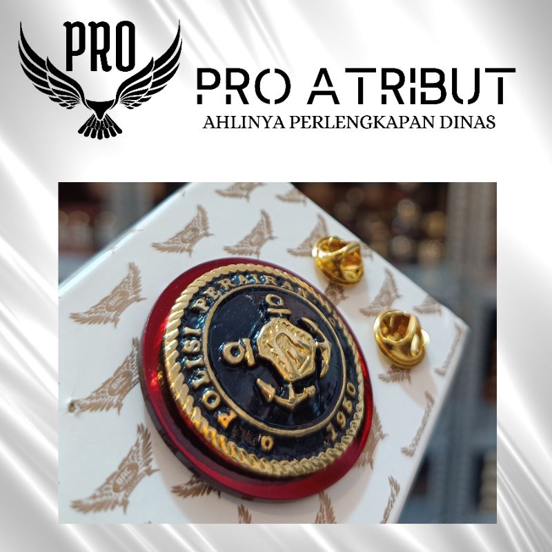 Jual PRO ATRIBUT - PIN POLISI PERAIRAN EKSKLUSIF | Shopee Indonesia