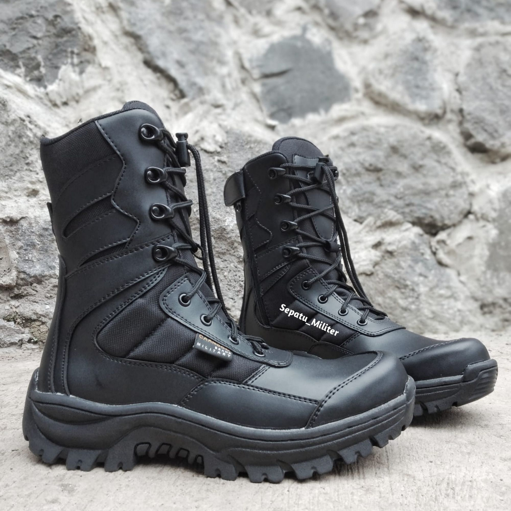 Jual Sepatu pdl terbaru TNI POLISI SECURITY SATPOL PP SATPAM safety ...