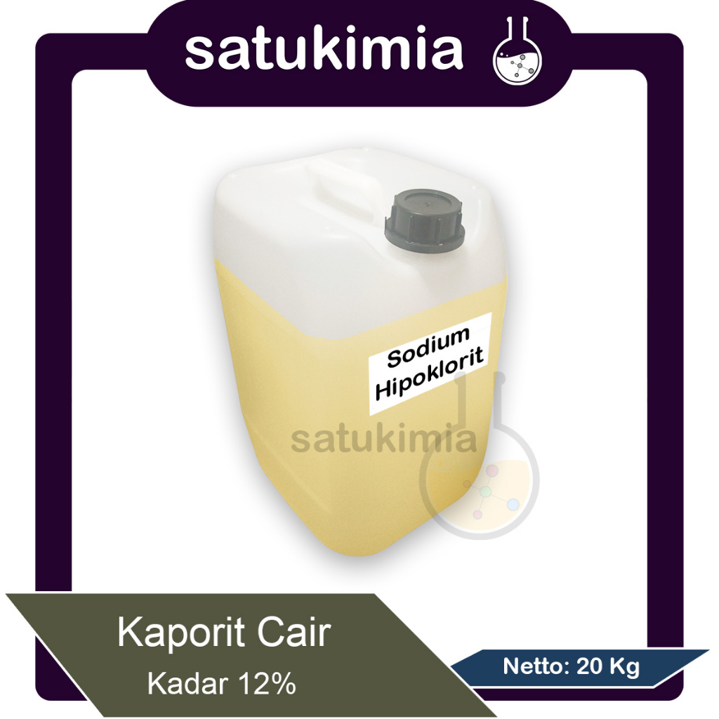 Jual Kaporit Cair / Sodium Hipoklorit 12% - 20 Kg | Shopee Indonesia