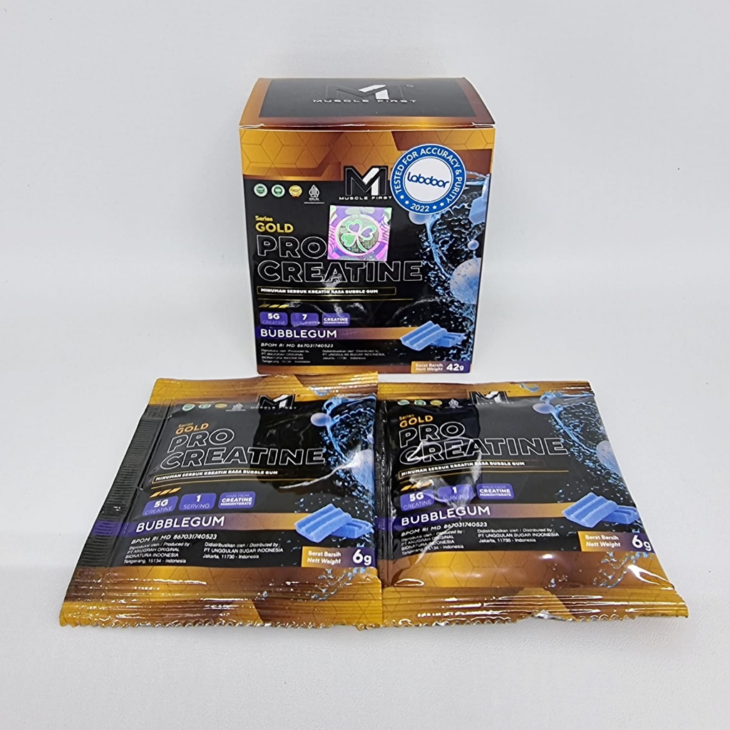 Jual Pro Creatine M1 1 sachet 6 grams Muscle First SASET SACHETS ECER ...