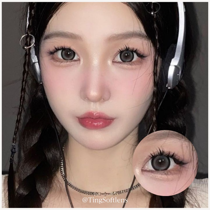 Jual Softlens Big Eyes Princes Grey Brown Doll Eye Barbie Boneka Cantik ...