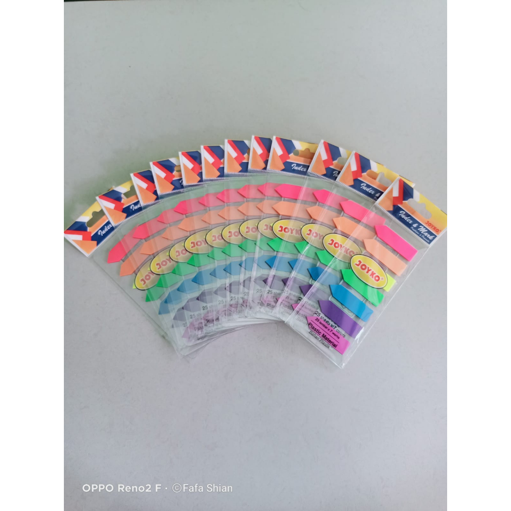 Jual INDEX MEMO JOYKO / STICK NOTE JOYKO | Shopee Indonesia