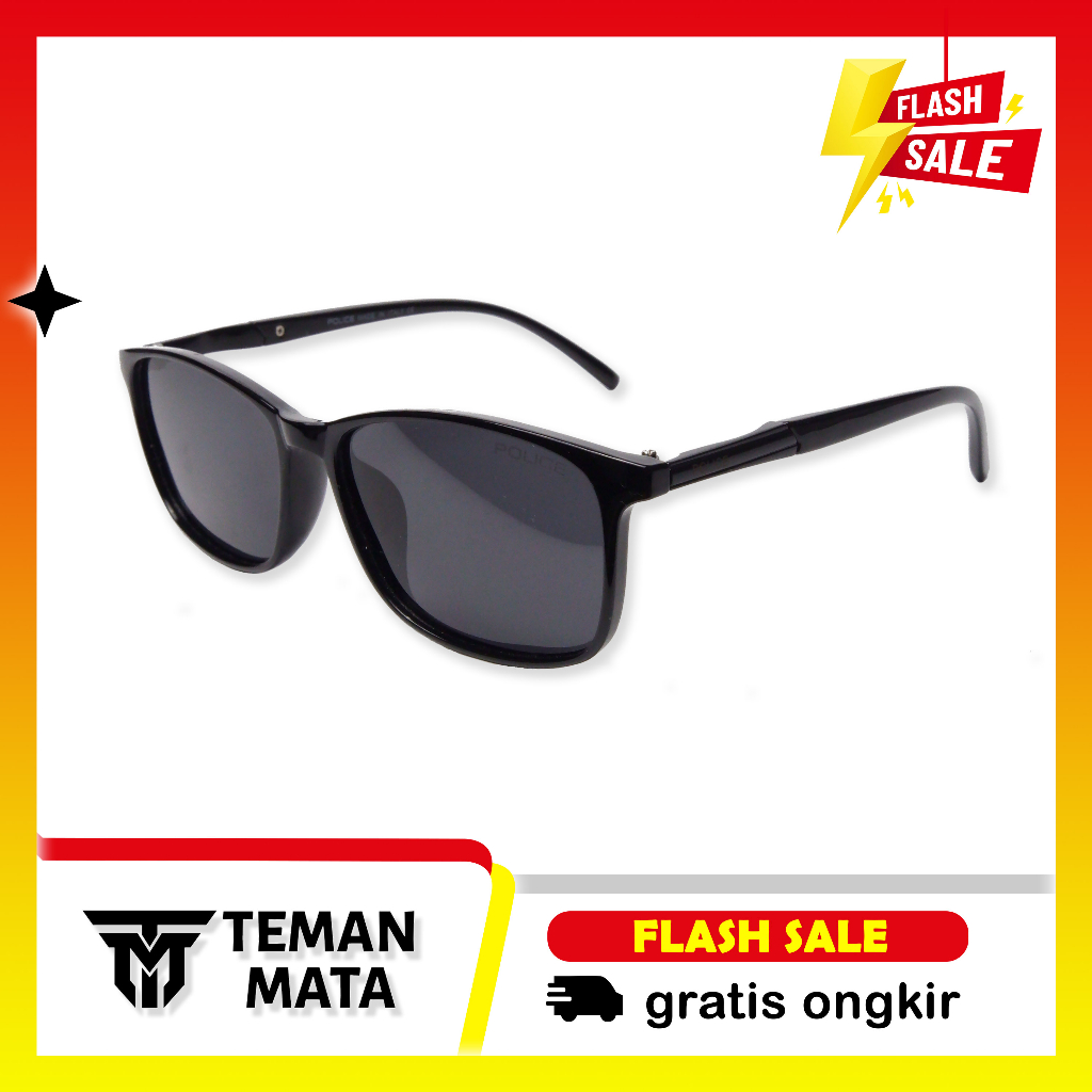 Jual Kacamata Hitam Lensa Polarized Bentuk Kotak Mancing PLC744 ...