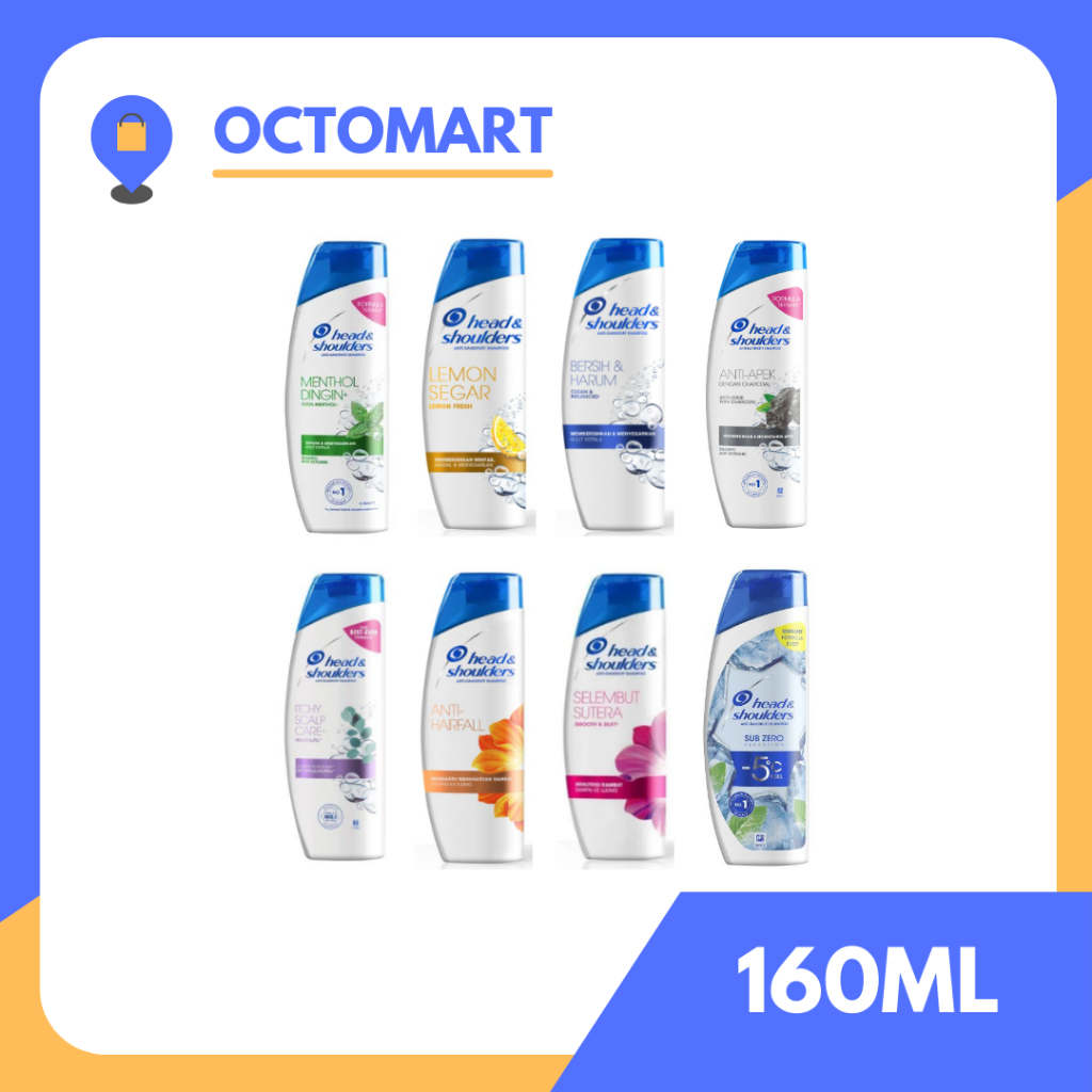 Jual HEAD AND SHOULDERS 160ML / Head & Shoulders / HS Shampoo / Shampo / Sampo Hair Menthol ...