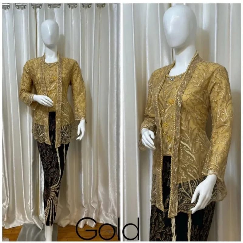Jual Kebaya Kutu Baru Tile Payet/ Kebaya Modern/ Kebaya Terlaris/ Kebaya Pesta/Kebaya Wisuda ...