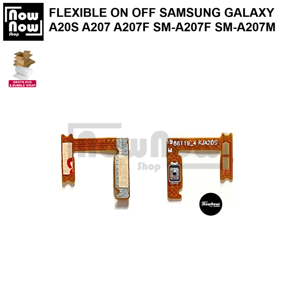 Jual Flexible ON OFF Samsung Galaxy A20S A207 A207F SM-A207F SM-A207M Original Tombol Power ...