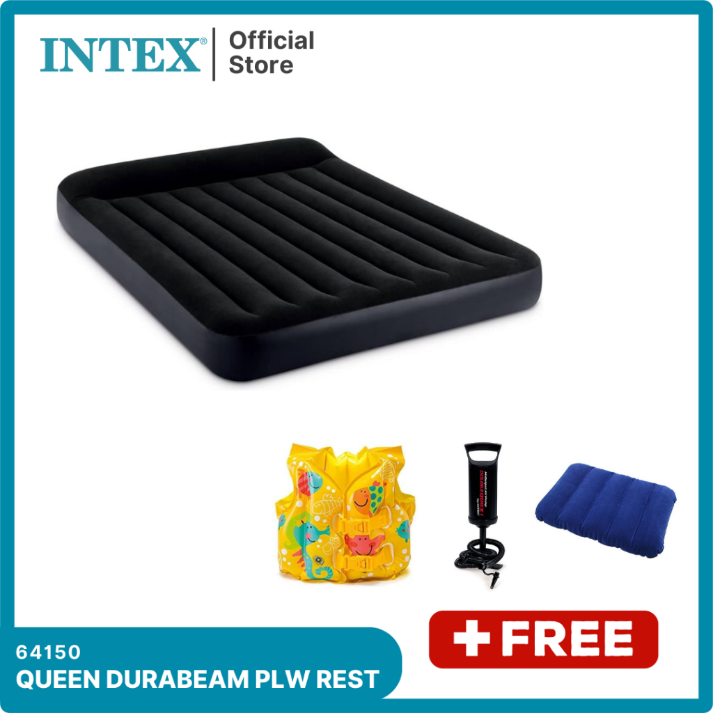 Jual Intex Kasur Angin Queen Pillow Rest Airbed Kasur Angin Dura Beam ... Jual Intex Kasur Angin Queen Pillow Rest Airbed Kasur Angin Dura Beam ...
