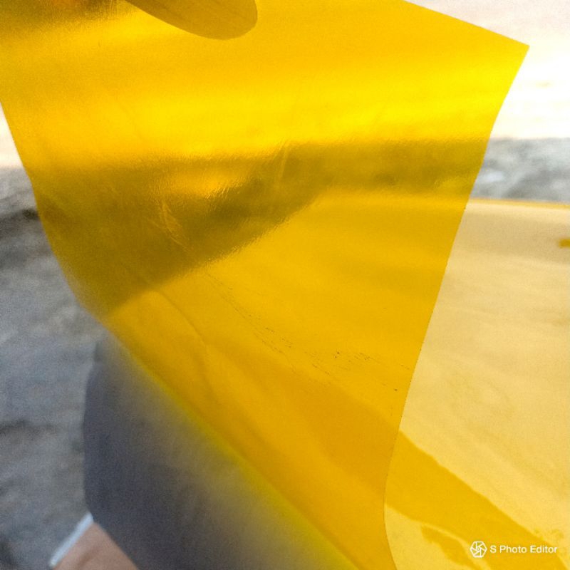 Jual stiker,sticker , skotlet , scotlite transparant kuning premium ...