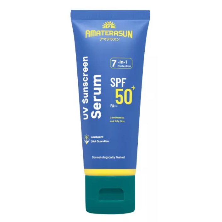 Jual AMATERASUN UV Sunscreen Serum SPF 50+ PA++ (50gr) // Sunsreen Cream SPF 50+ PA++++ (50gr ...