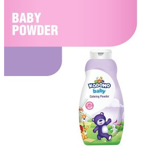 Jual KODOMO Baby Powder Bedak Bayi Violet Botol 300+100GR | Shopee ...