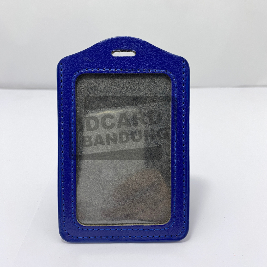 Jual FRAME Casing Tempat ID Card Holder KULIT Imitasi Portrait | Shopee ...