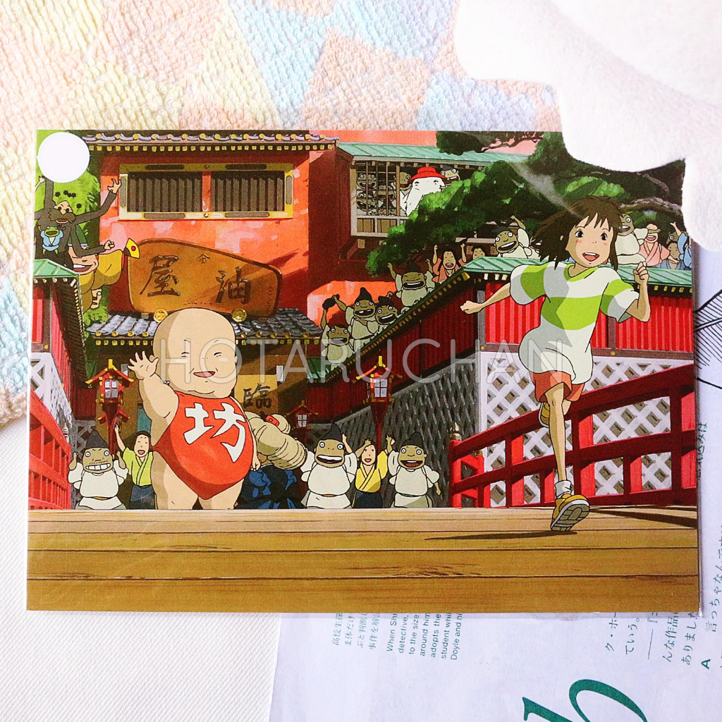 Jual [OFFICIAL] Studio Ghibli BIG Postcard - Spirited Away: Postcards ...