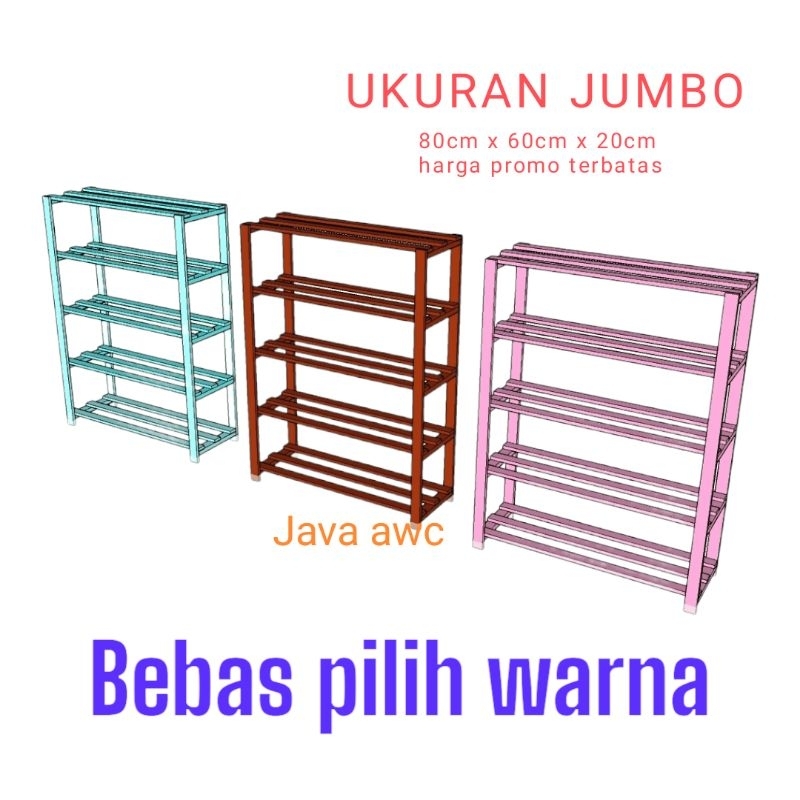 Jual AWC-DF Rak Serbaguna / Rak sandal/ sepatu/ Rak Dapur/ Rak ...