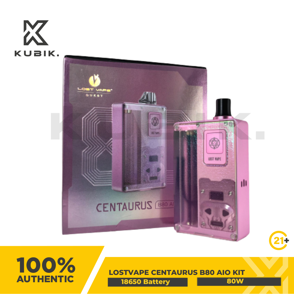 Jual Centaurus B80 AIO Kit With RBA Authentic by Lostvape | Shopee ...