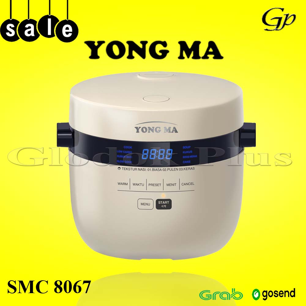 Jual Yong Ma SMC 8067 Magic Com digital Rice Cooker 2 Liter SMC8067 yongma | Shopee Indonesia