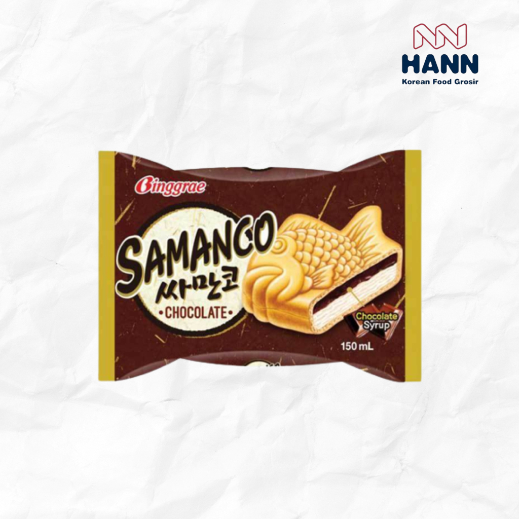Jual Binggrae Samanco Chocolate - Ice Cream Ikan Coklat Korea | Shopee ...
