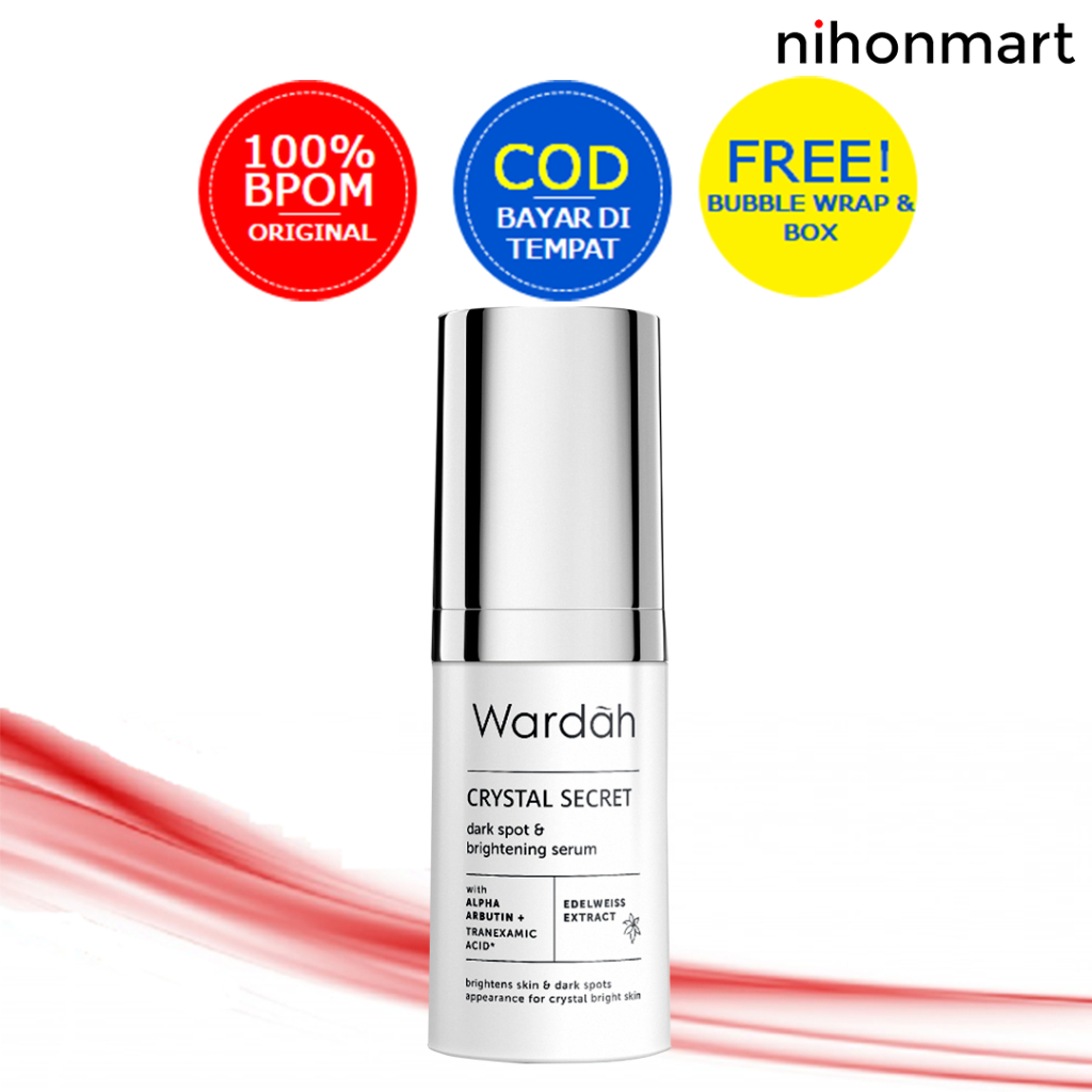 Jual Wardah Crystal Secret Dark Spot & Brightening Serum 20ml | Shopee Indonesia