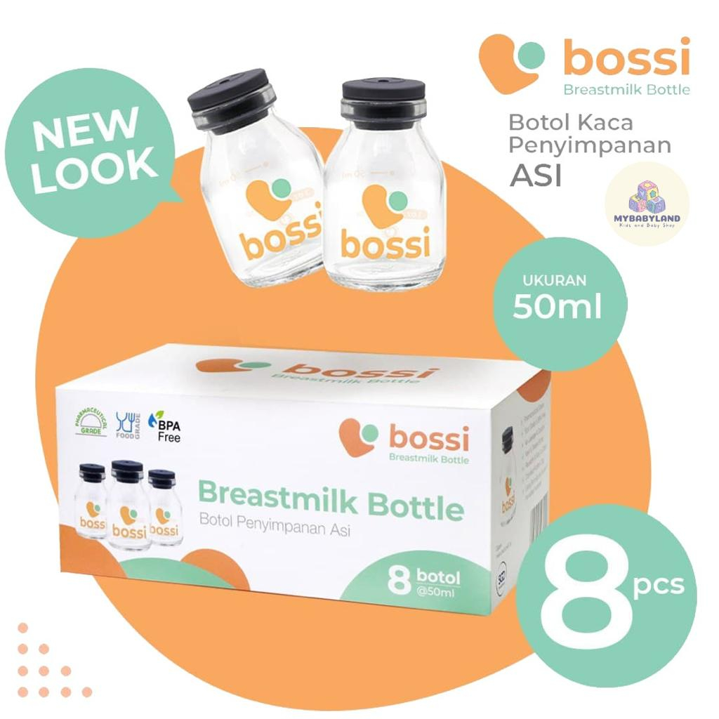 Jual Botol Kaca ASI Terbaik Bossi (1 Kotak Isi 8 Botol) | Bossi Botol ...