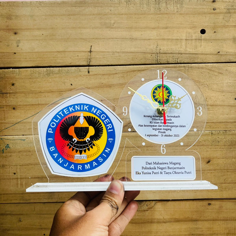 Jual Vandel Plakat Magang Custom Logo Bonus Box Kado dan Pita | Shopee ...