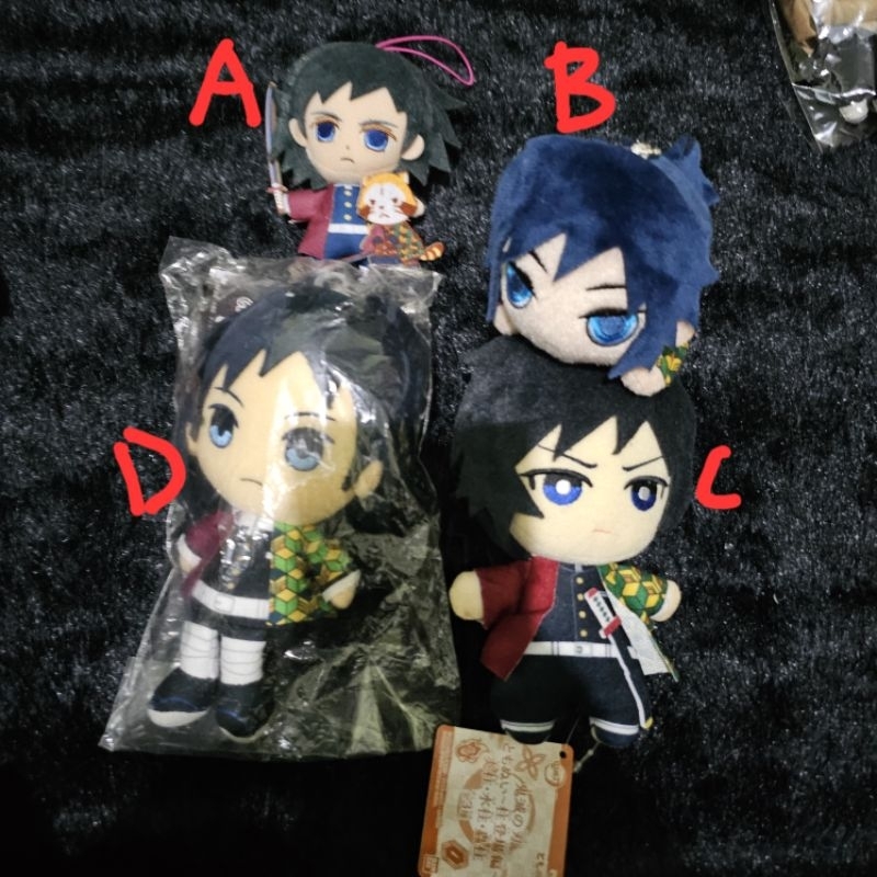 Jual nuigurumi plush giyu tomioka kimetsu no yaiba rascal nesoberi ...