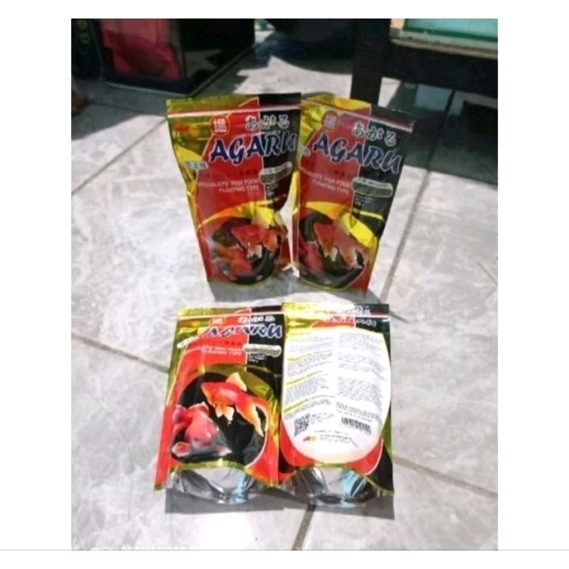 Jual pelet ikan hias agaru floating type& sinking floating 100gr ...