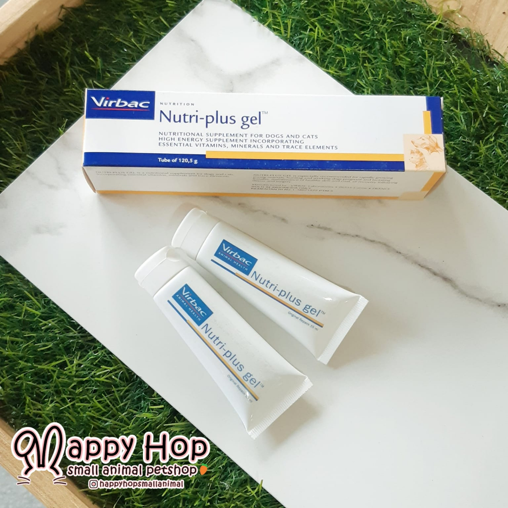 Jual Nutriplus Gel VIRBAC vitamin hewan hamster, kucing, anjing ...