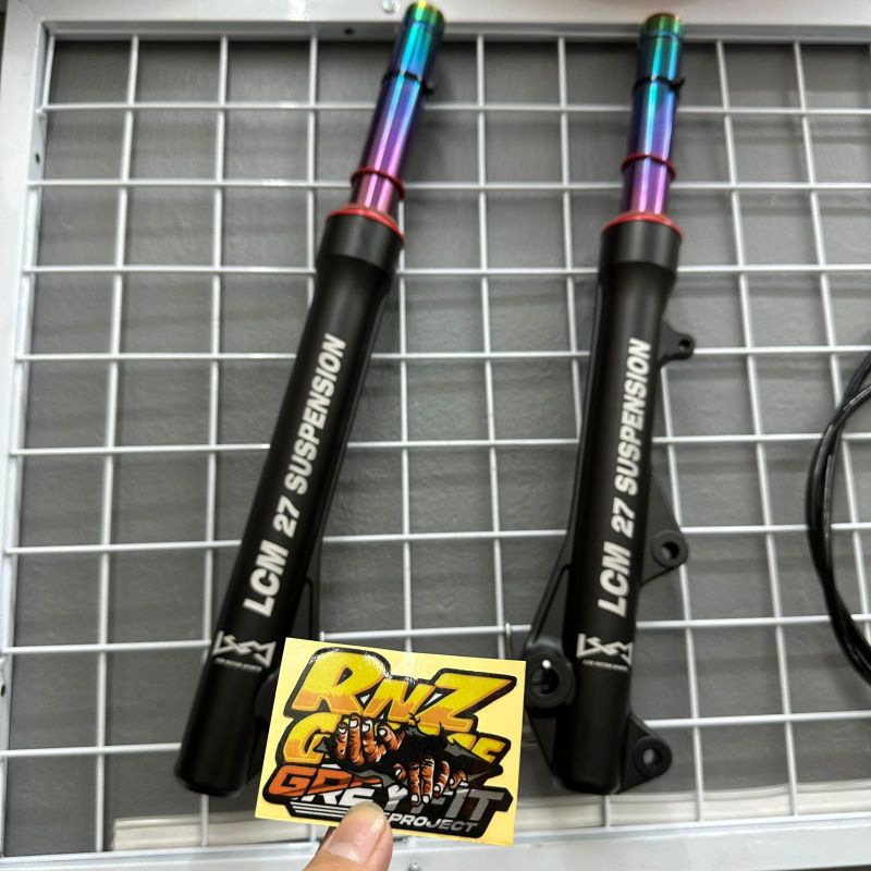 Jual Shock Depan LCM Suspension 27 mm Vario 125 150 160 Beat Scoopy ...
