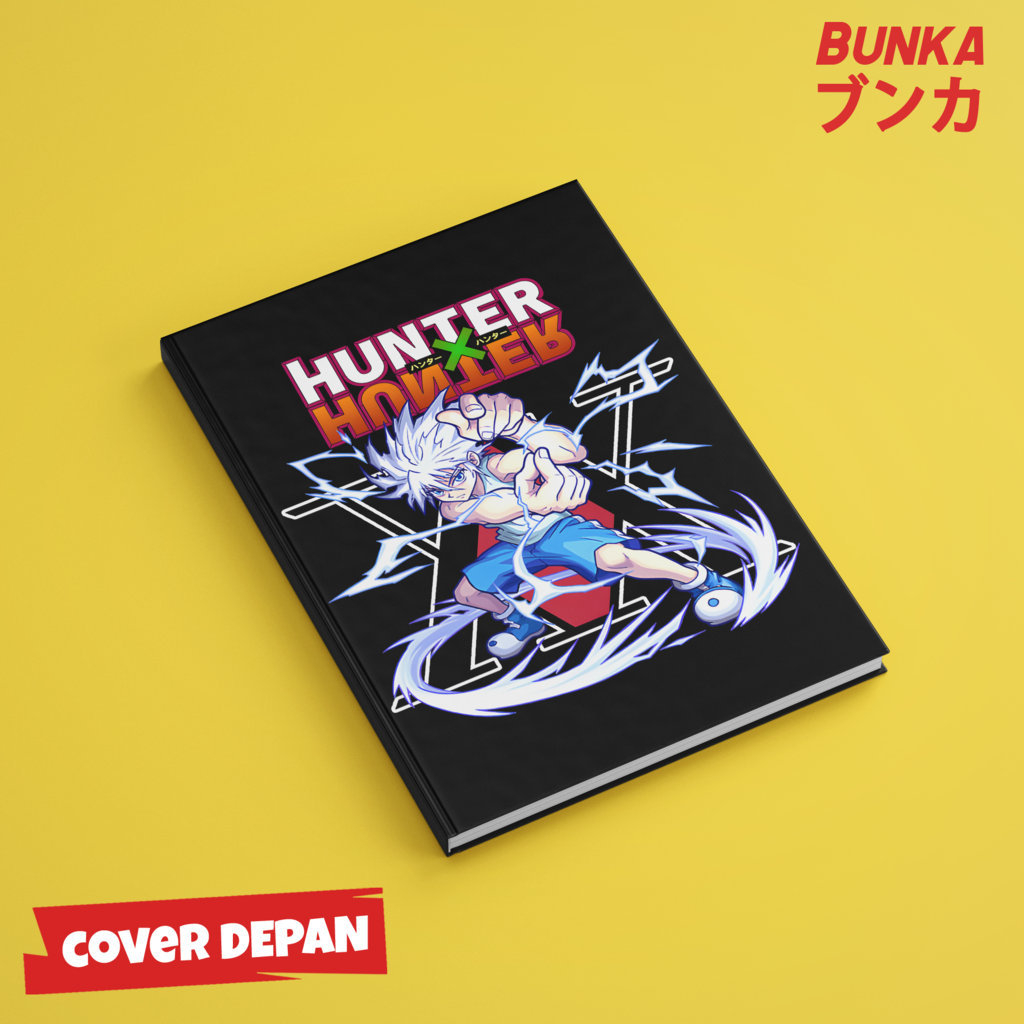 Jual Note Book Aesthetic Anime Hunter x Hunter Killua Design Hardcover ...