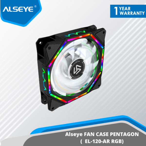 Jual Alseye Pentagon EL-120 Fan Casing 12Cm Auto RGB / Fan Case 12Cm ...