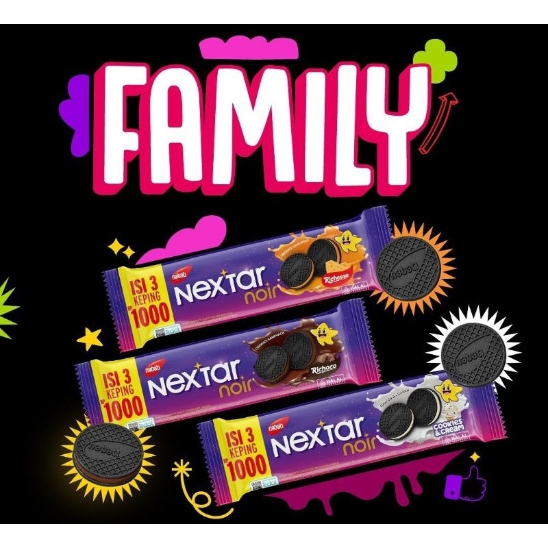 Jual Nabati Siip Ahh Nextar Wafer Biscuit Cemilan Murah 1000 | Shopee ...