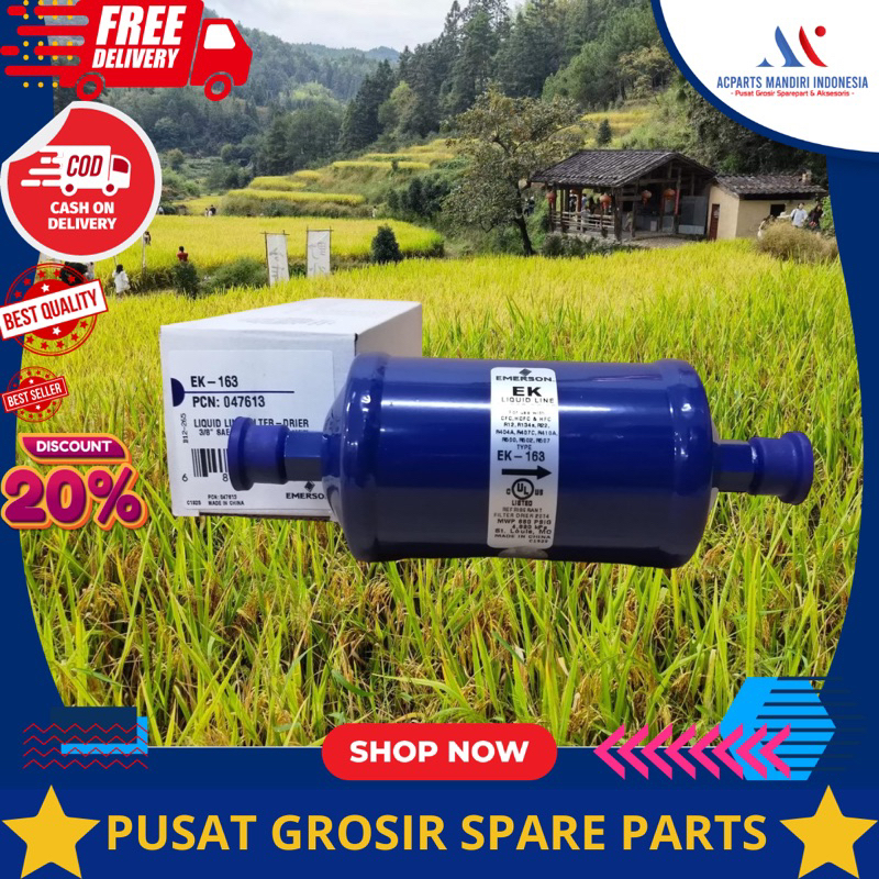Jual EMERSON EK-163 LIQUID LINE FILTER DRIER | Shopee Indonesia