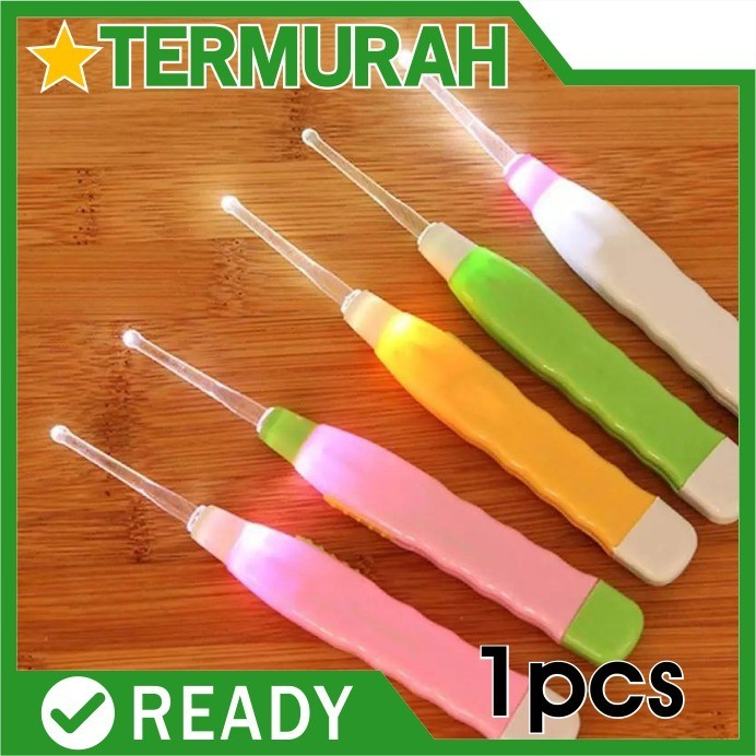 Jual BELLA = EARPICK LED ALAT KOREK KUPING PEMBERSIH TELINGA LED ...