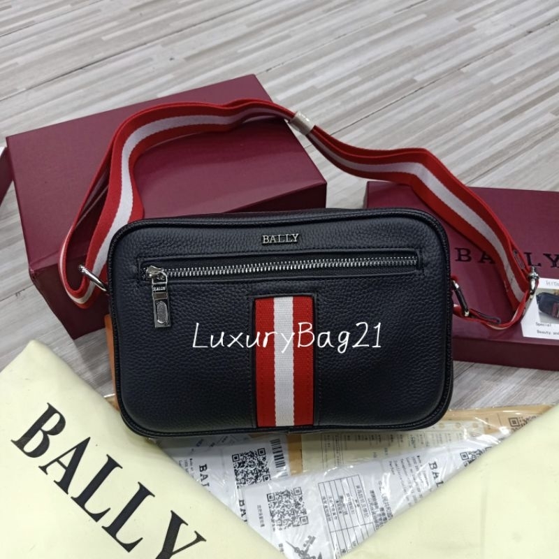 Jual Tas sling Bag Bally Import God Quality (Free dustbag+box+fake bil ...