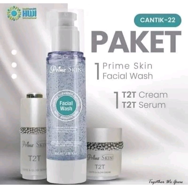 Jual Paket Cantik Hwi T2T ( Cream,Serum,Facial Wash) | Shopee Indonesia