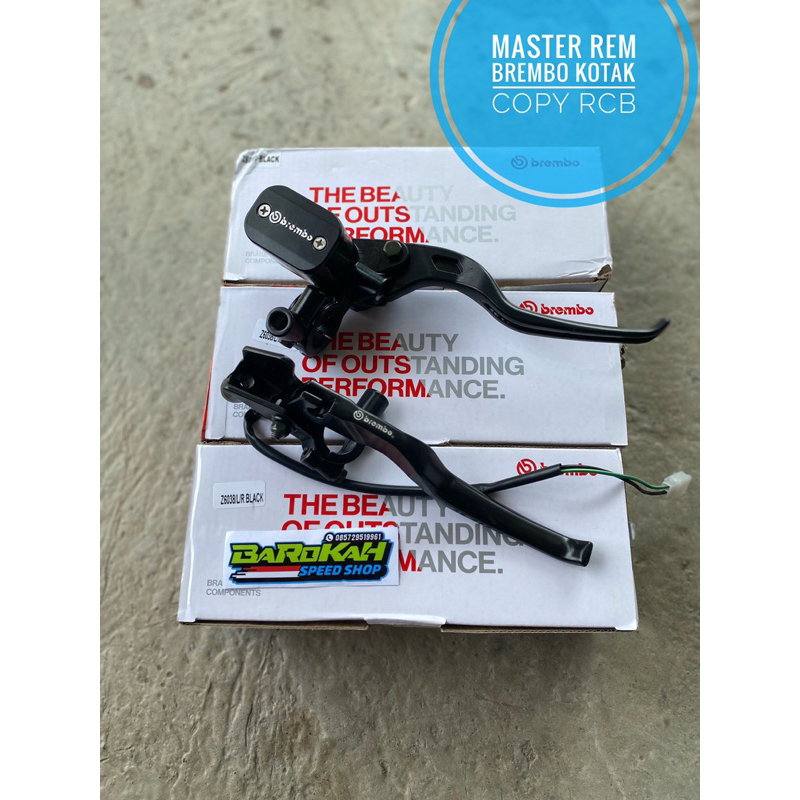 Jual master rem brembo kotak dan oval | Shopee Indonesia
