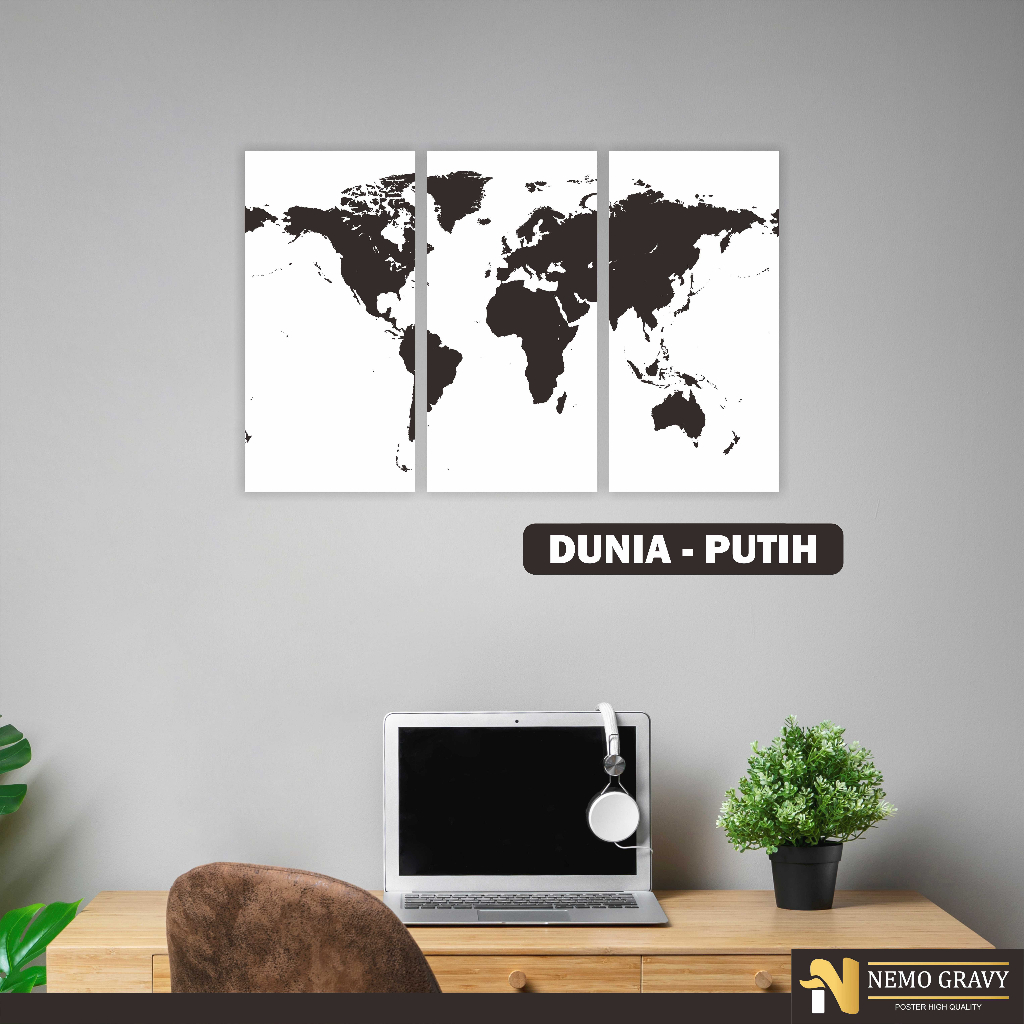 Jual POSTER DINDING TEMA PETA INDONESIA & DUNIA | HIASAN DINDING ...