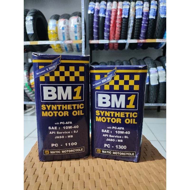 Jual Oli Motor Matic BM1 10W-40 800ml 1 Liter Garansi Ori 100% | Shopee ...