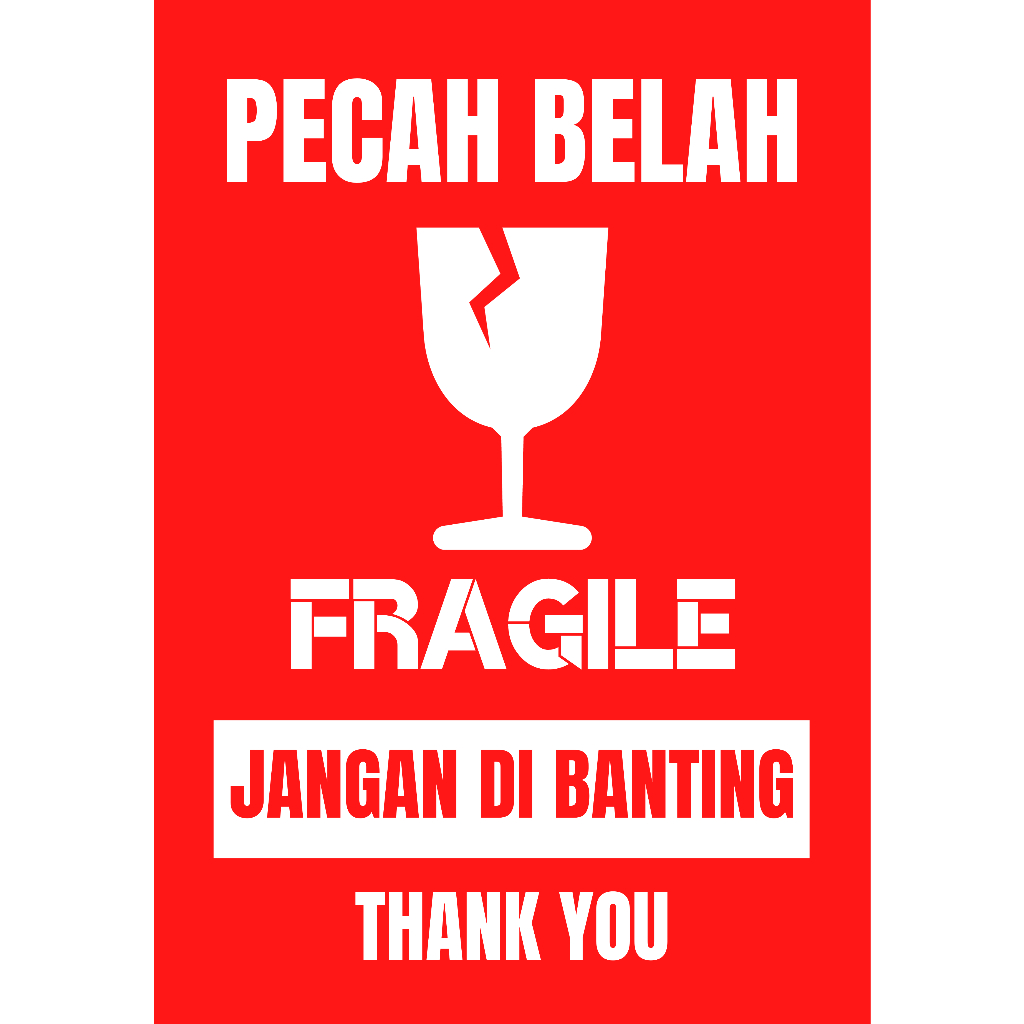 Jual STIKER FRAGILE | Shopee Indonesia