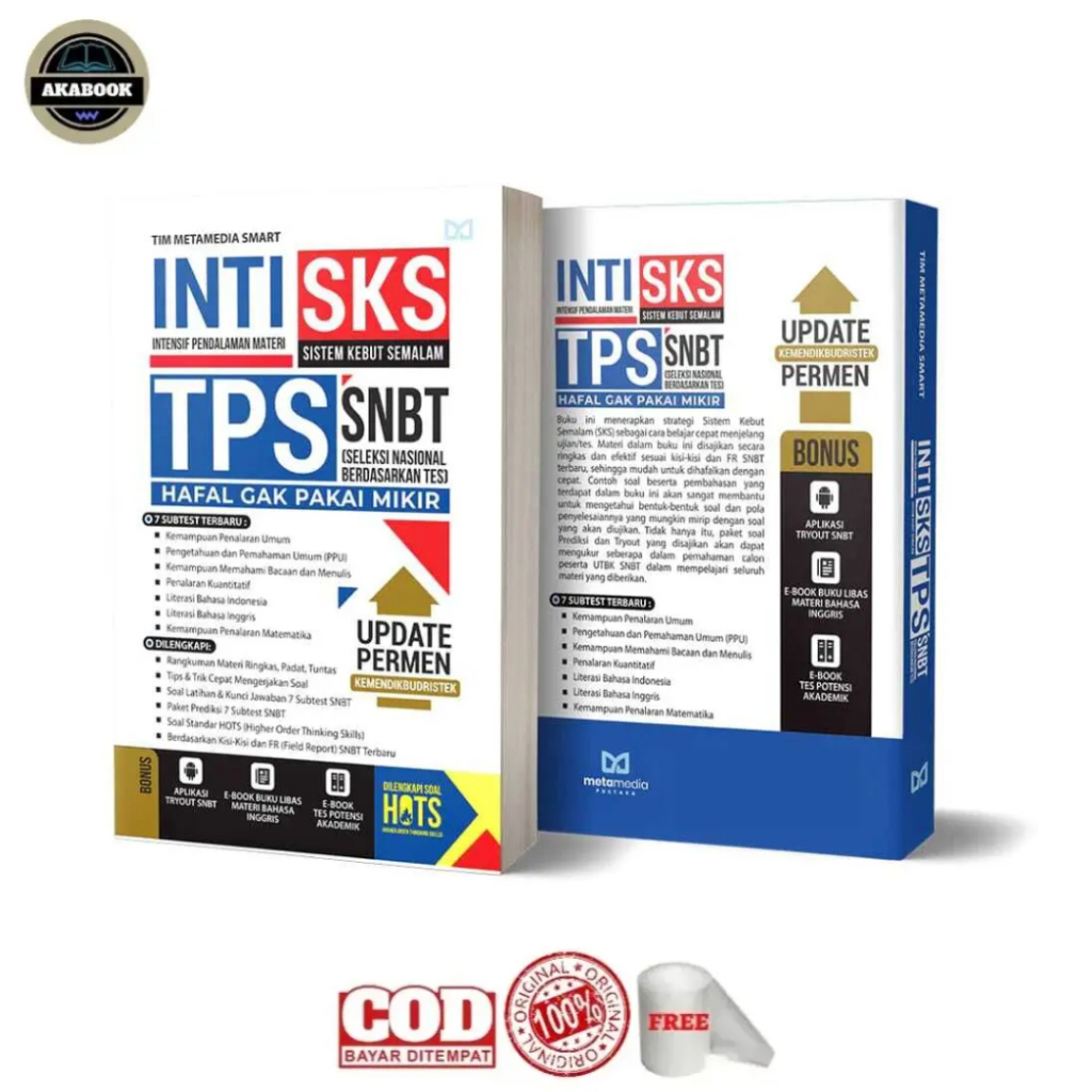 Jual Inti SKS TPS SNBT Buku Tes Potensi Skolastik Hafal Gak Pakai Mikir ...
