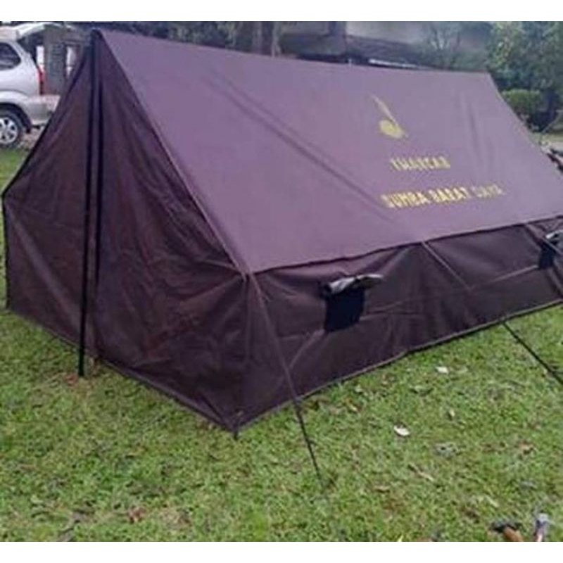 Jual TENDA PRAMUKA REGU 4x2.4x1.6 STANDAR TNI KAP 12 FULL DINIR FULLSET ...