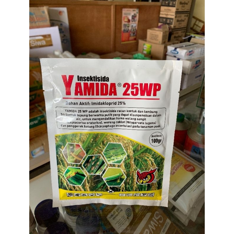 Jual INSEKTISIDA YAMIDA 25WP 100gr | Shopee Indonesia