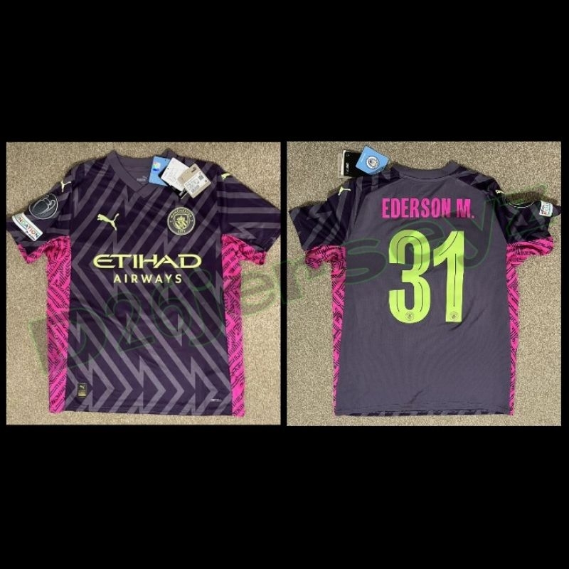 Jual Jersey ManN. CitiYy_ GK KIPER 2023 / 2024 + Cetak Nama Nomor ...