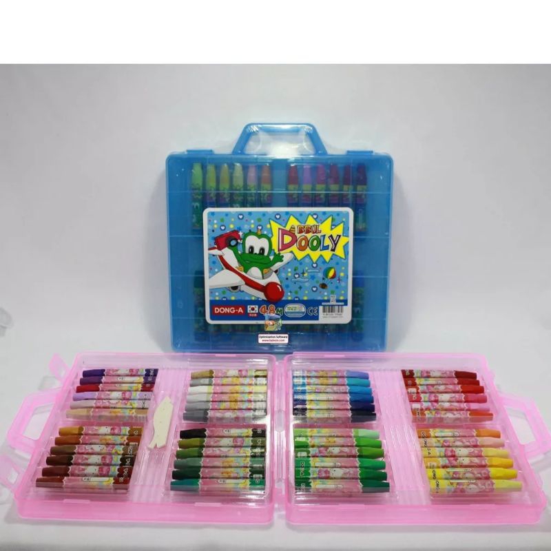 Jual CRAYON DONG-A 48 WARNA 100% ORIGINAL MADE IN KOREA | Shopee Indonesia